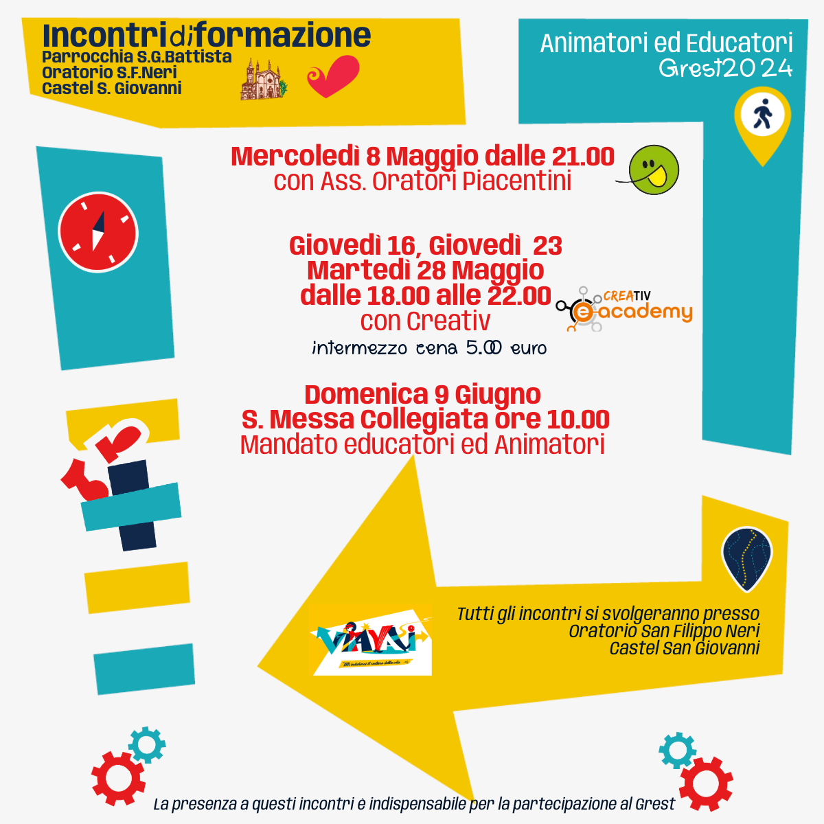 Formazione Educatori ed Animatori – Oratorio San Filippo Neri